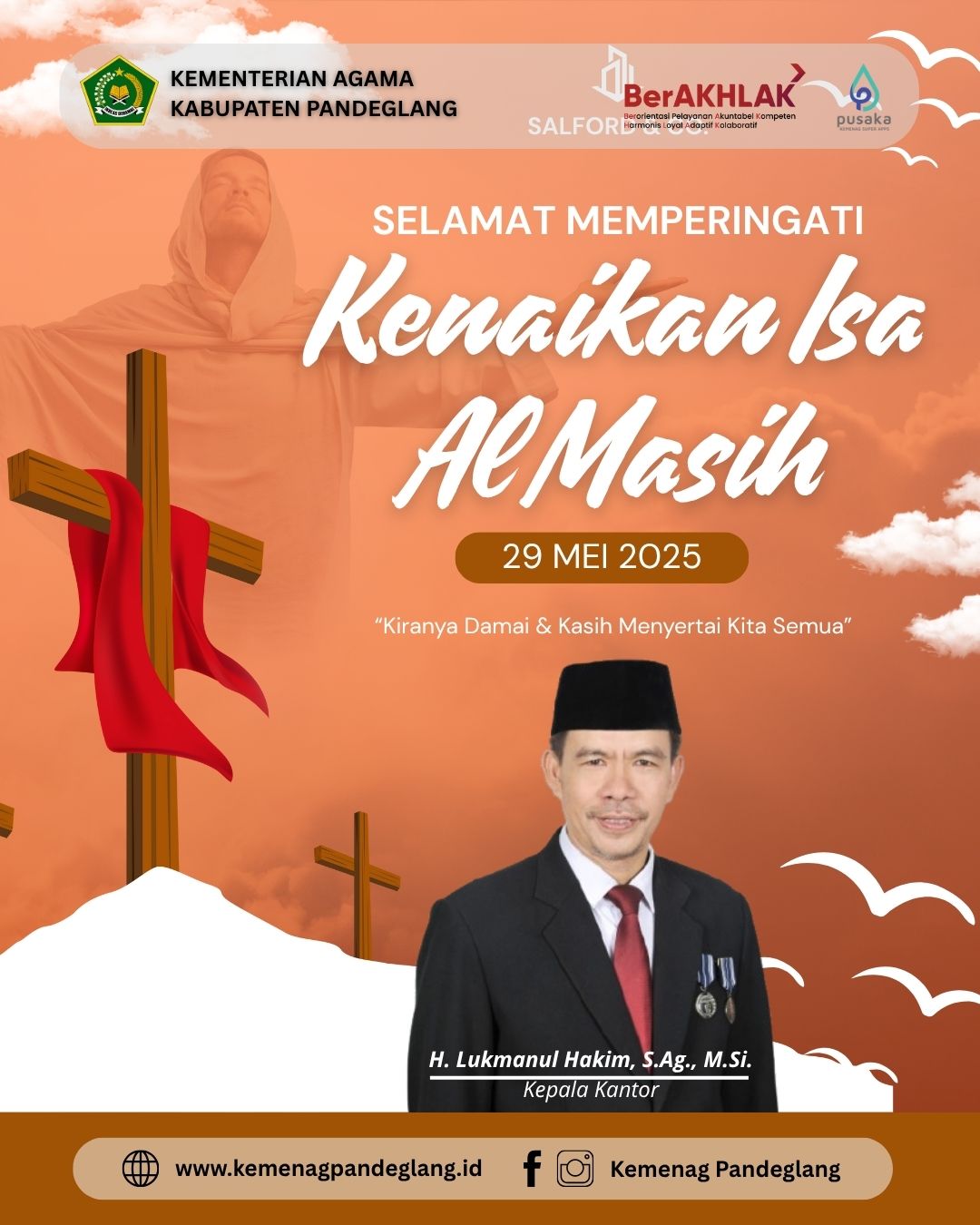 Selamat memperingati Kenaikan Isa Al Masih, Kamis 29 Mei 2025 ...